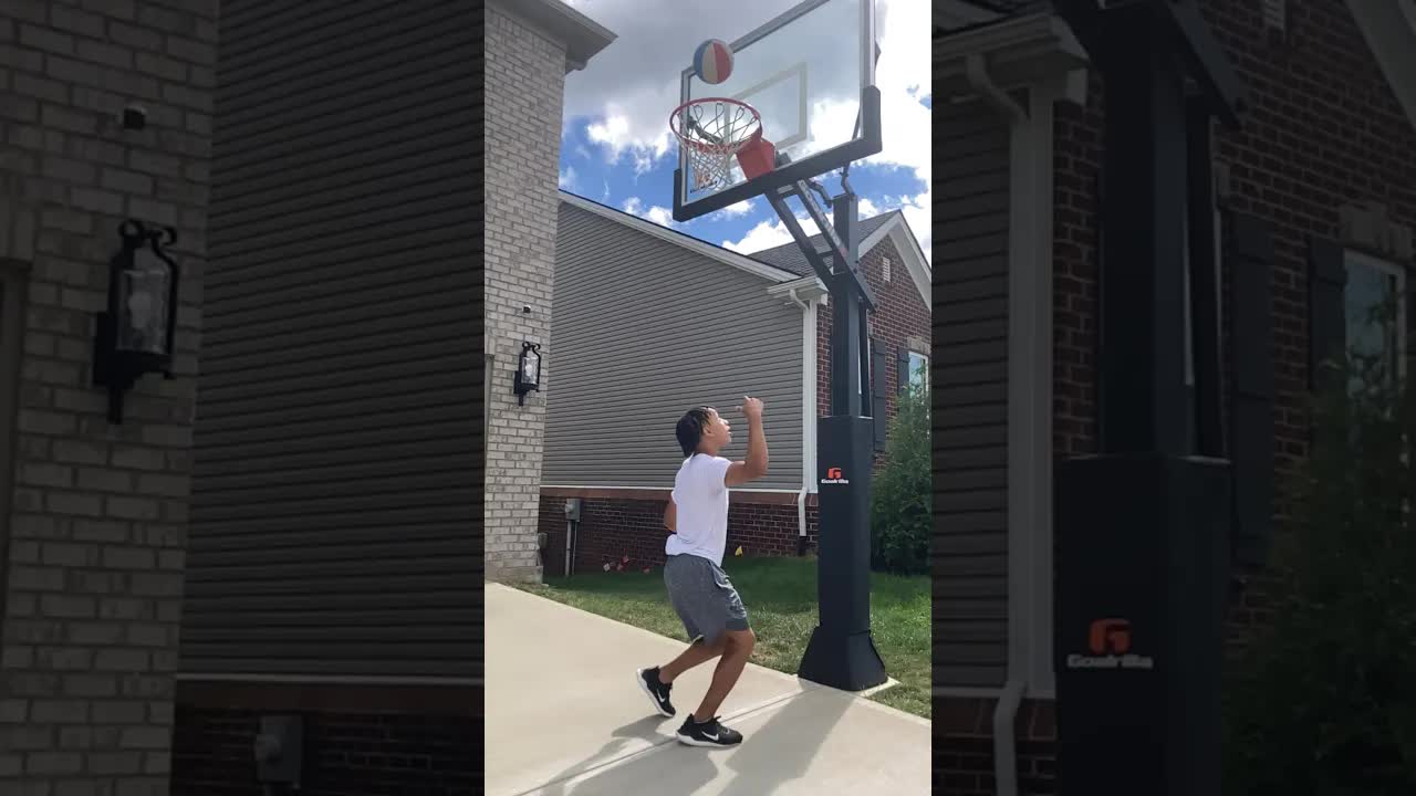 Amazing Basketball Layups - Goalrilla Basketball Hoop