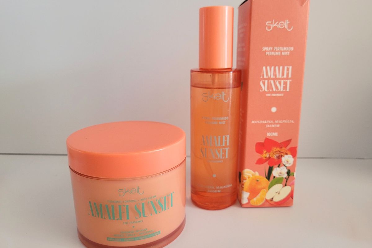 Resenha completa: Conheça os produtos da linha Amalfi Sunset da Skelt ...