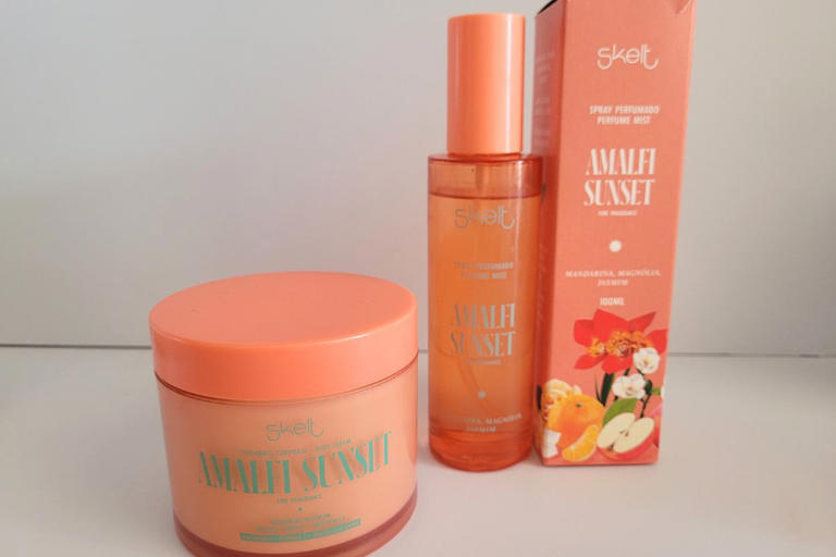 Resenha completa: Conheça os produtos da linha Amalfi Sunset da Skelt ...