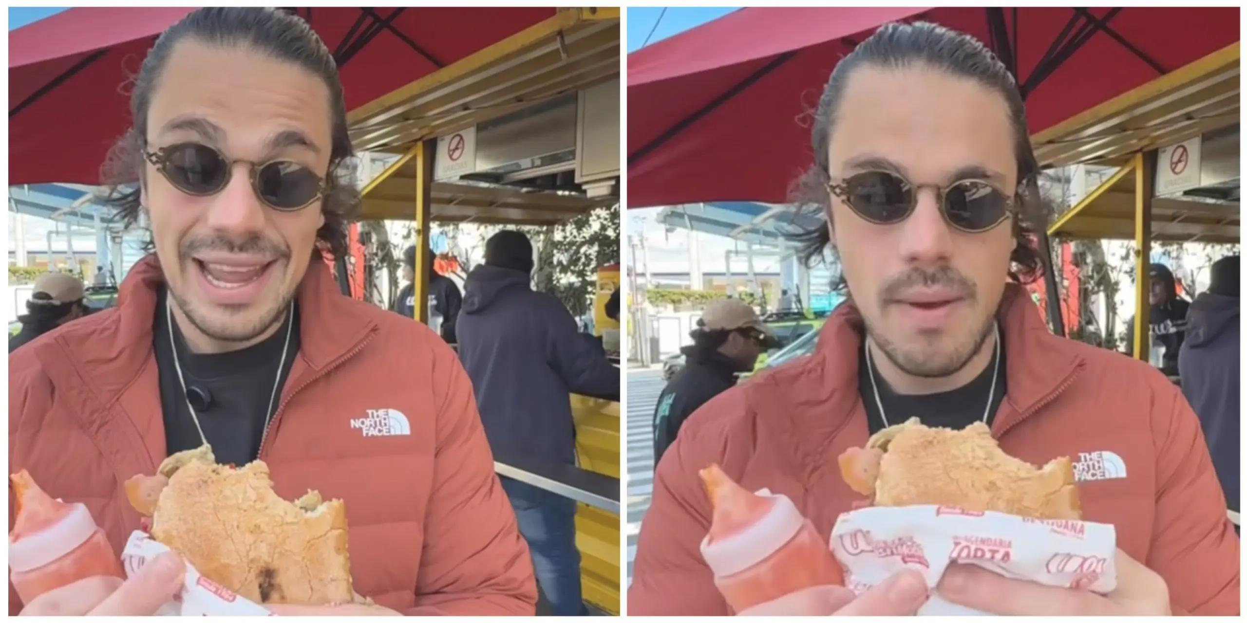 Influencer Calls Tijuana’s Tortas Washmobile “The Best Torta in the World”