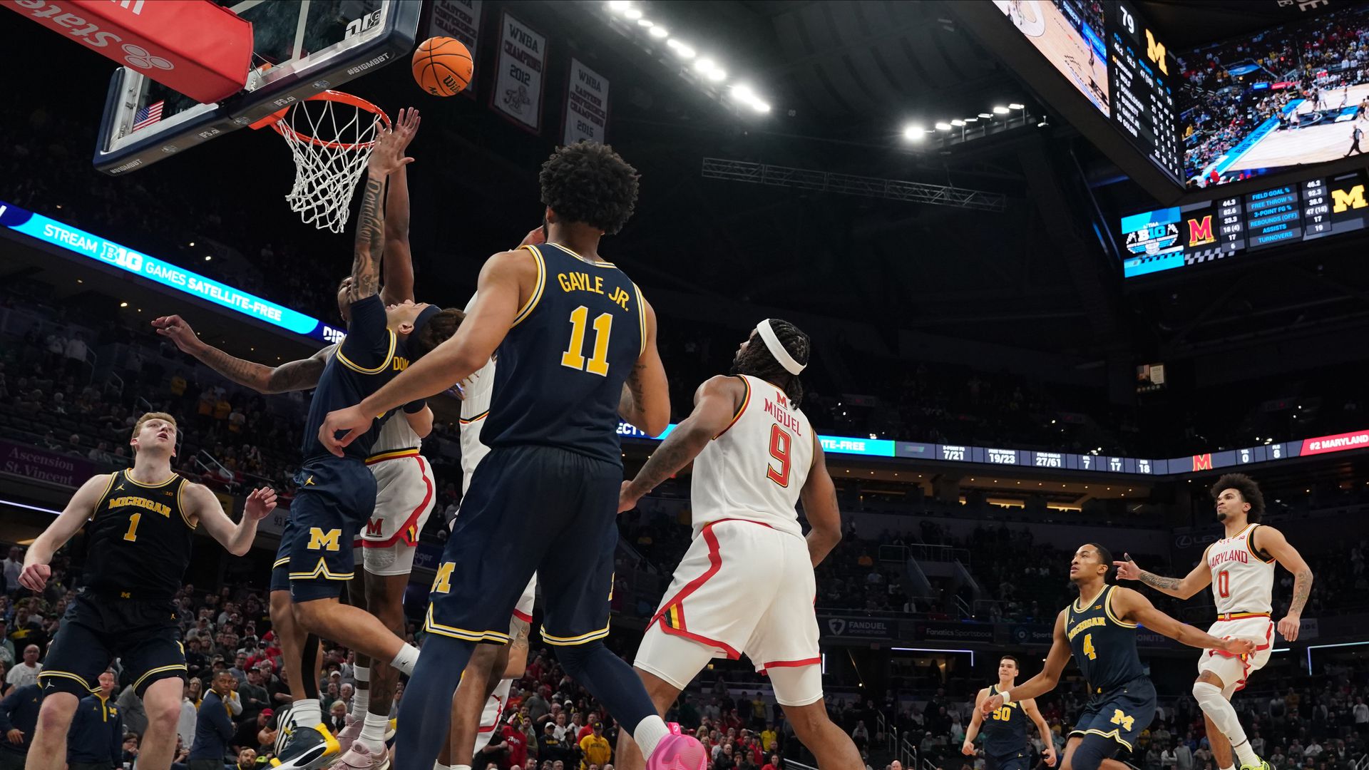 Tre Donaldson lifts Michigan over Maryland with game-winning layup