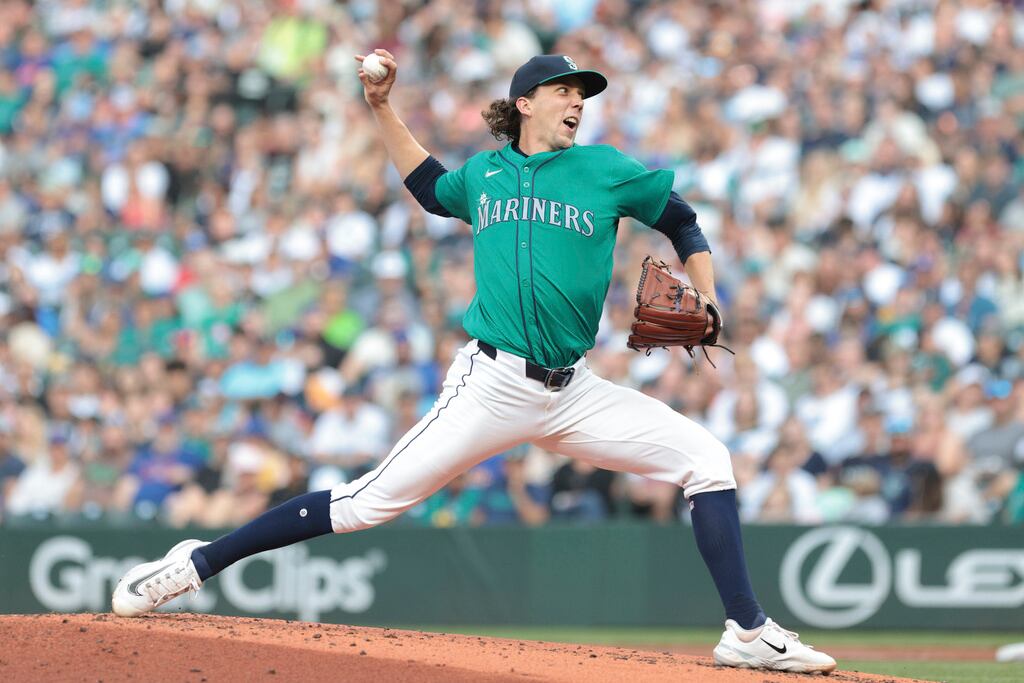 Mariners tap Logan Gilbert as their opening day starter