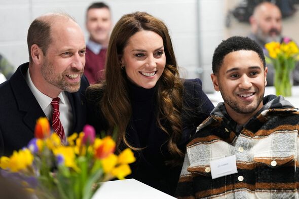 Prince William and Princess Kate visit injured rugby players at England ...