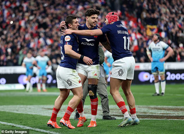 France 35-16 Scotland: Les Bleus survive Scottish scare to pip England to the Six Nations title ...