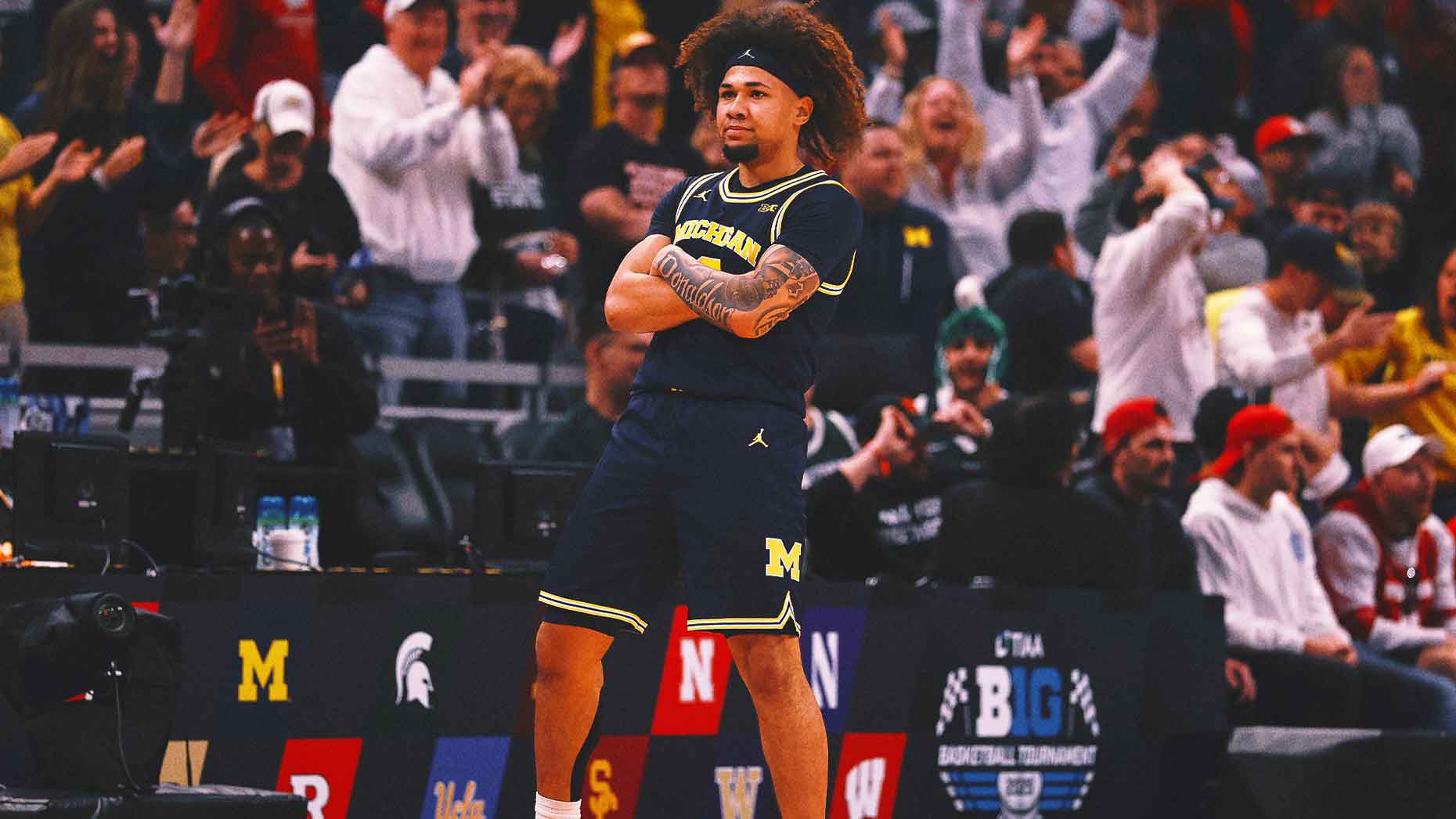 Tre Donaldson’s last-second layup stuns Maryland, sends Michigan to Big ...