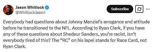 NFL fans call for ESPN analyst Ryan Clark to be fired over Shedeur ...