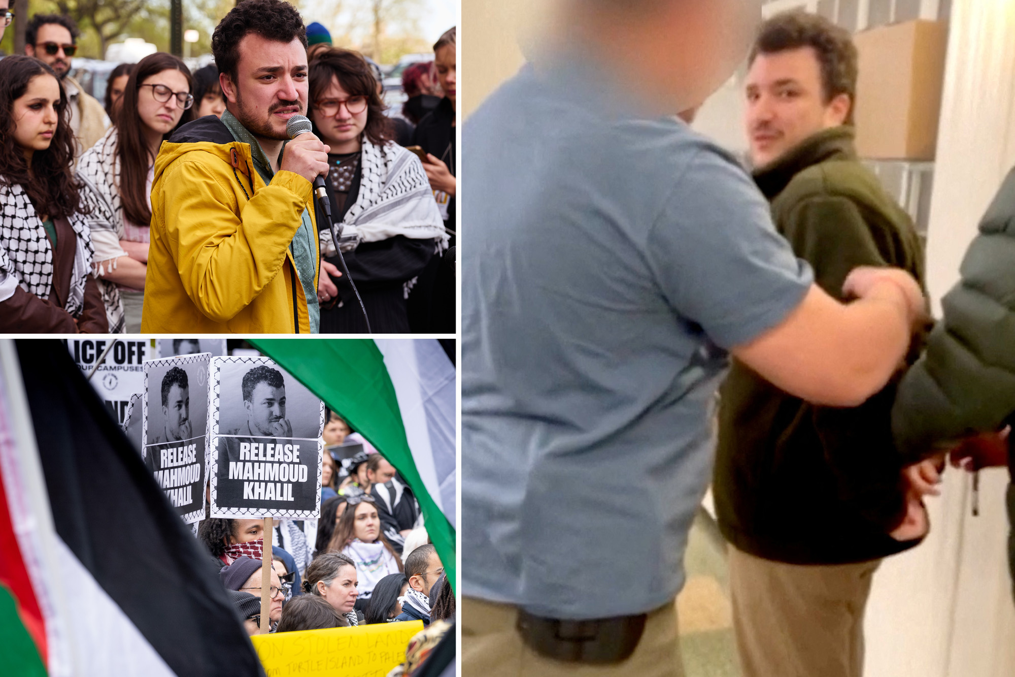 Detained Columbia anti-Israel protester Mahmoud Khalil seethed with ...