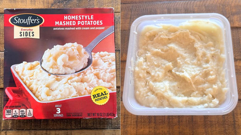 We Tried 8 Premade Mashed Potato Brands And This Is Our Favorite