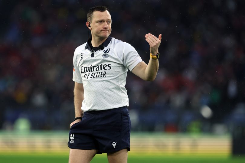 France v Scotland referee Matthew Carley was branded 'disgrace' by TV ...