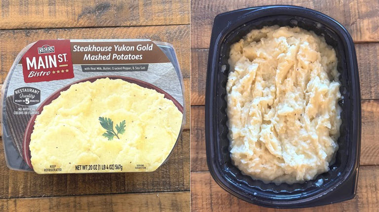 We Tried 8 Premade Mashed Potato Brands And This Is Our Favorite
