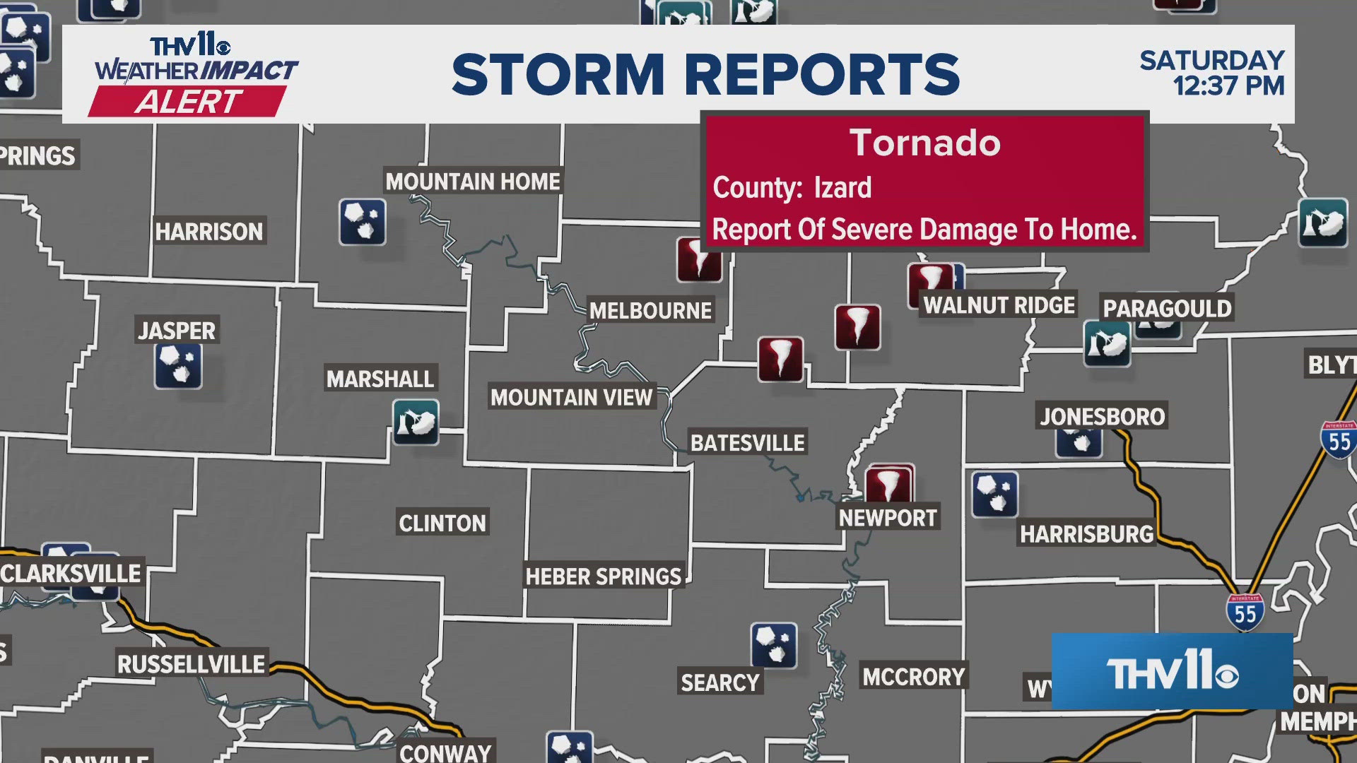 Recapping the storm and tornado damage in Arkansas | THV11+