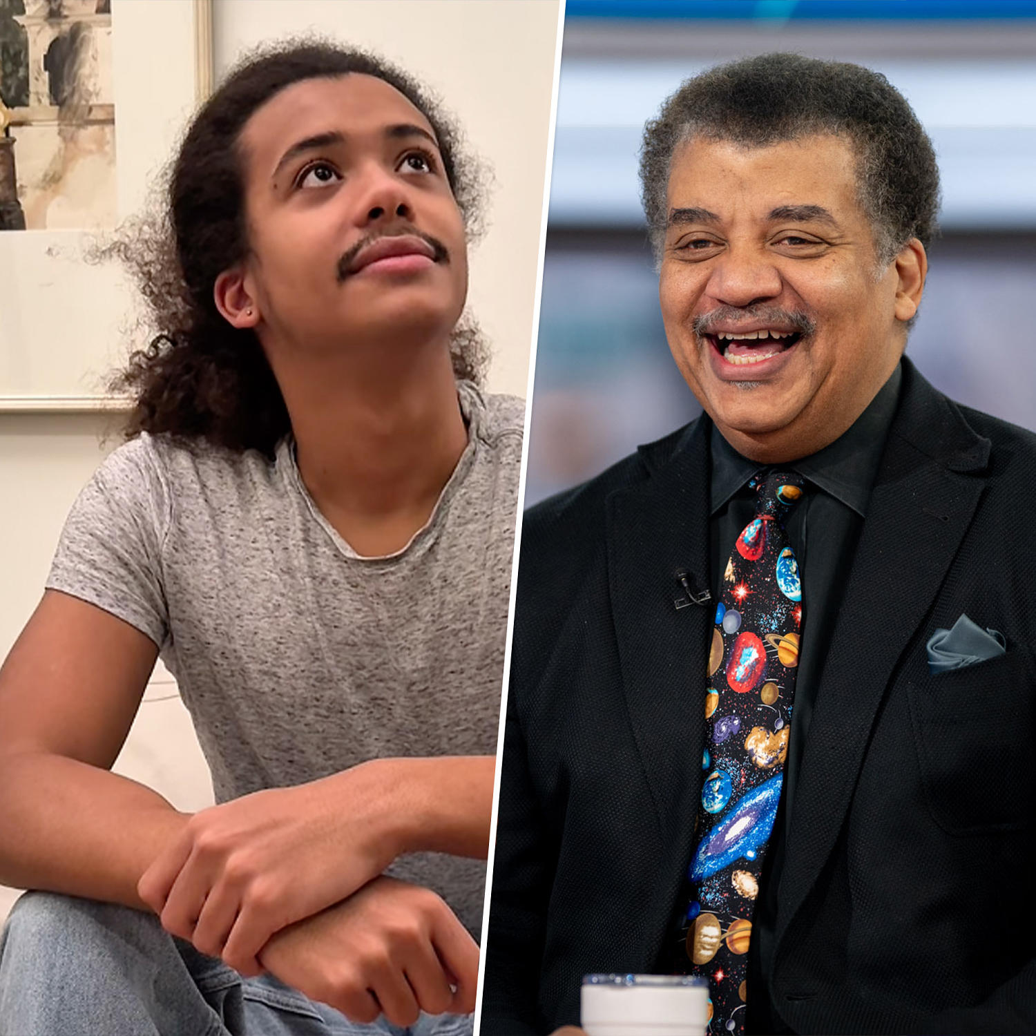 Neil deGrasse Tyson's look-alike son Travis shows off his impressive ...