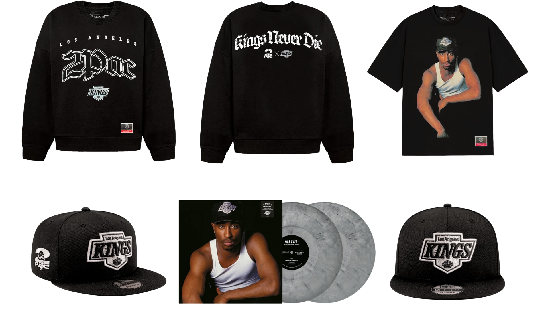 2Pac x LA Kings Collab Includes Limited Edition Vinyl, Merch
