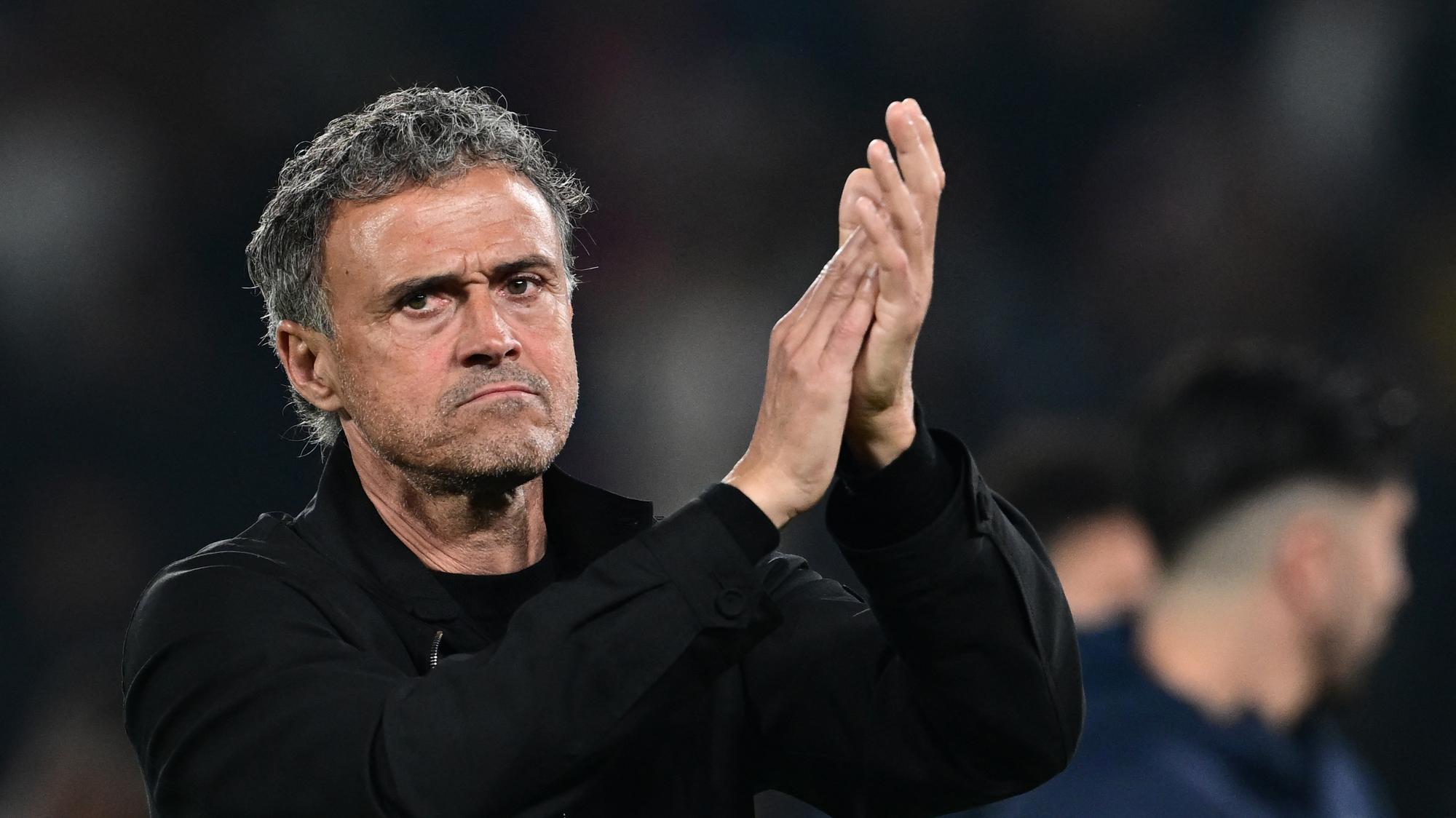 Avant PSG-OM, Luis Enrique lance un appel au calme aux supporters ...