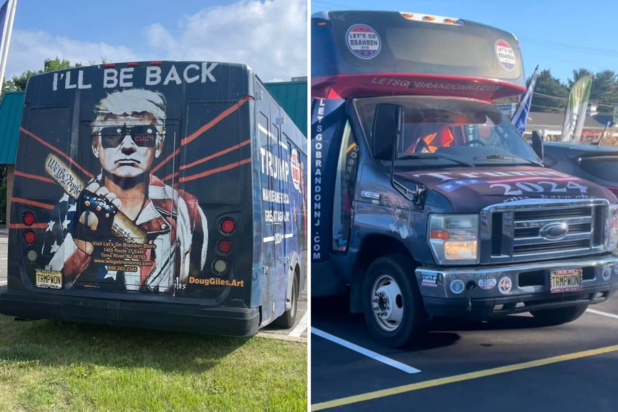 Trump bus being sold after Let’s Go Brandon store in NJ announces closure