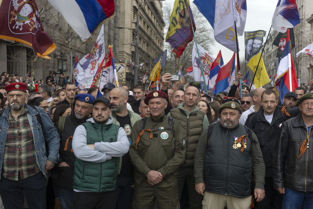 Over 100,000 people join protest rally in Belgrade against Serbia's ...