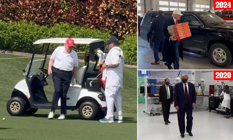 Experts reveal what they think is going on with Donald Trump's legs