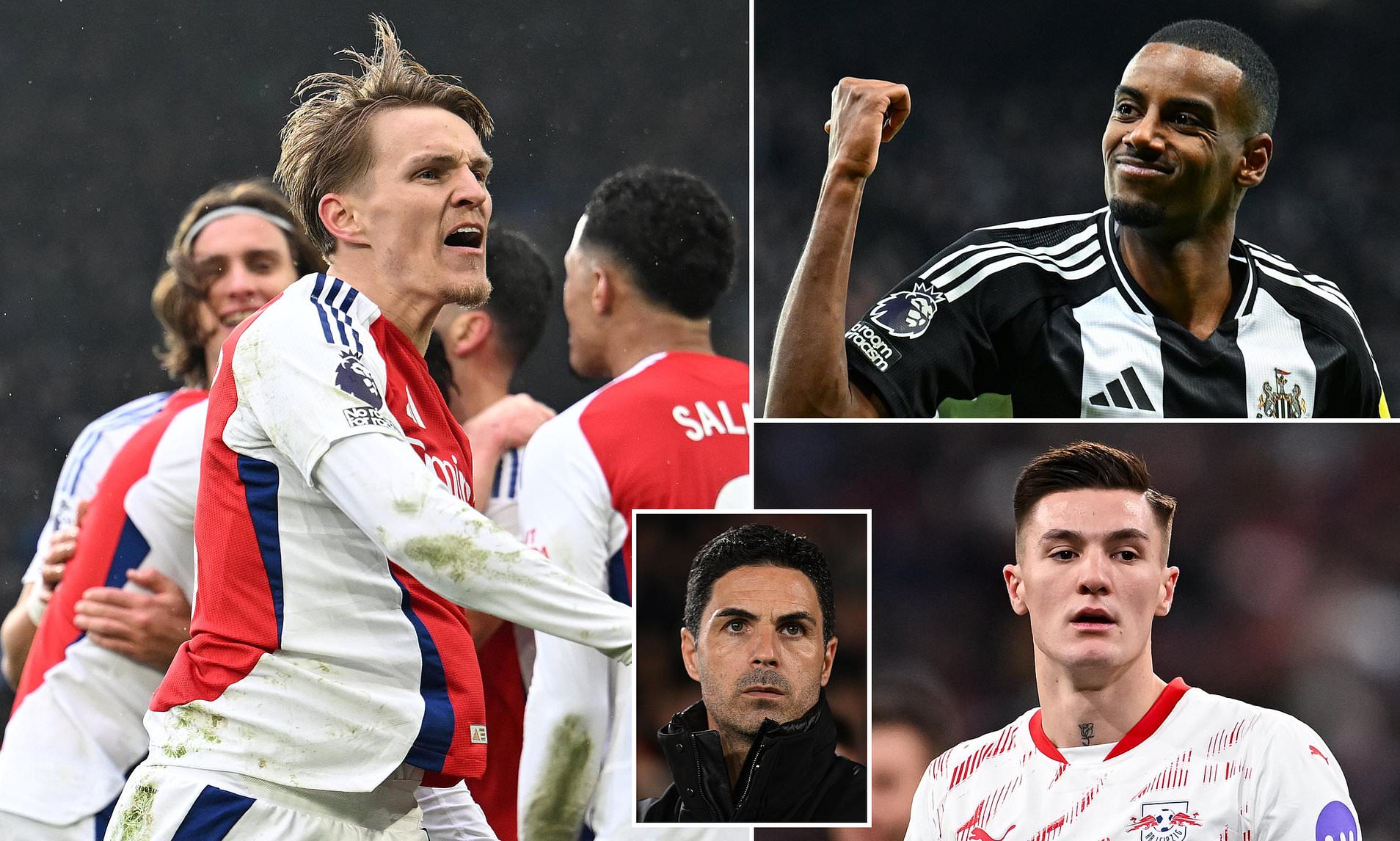 Arsenal 'are set to enter the race for a prolific striker this summer ...