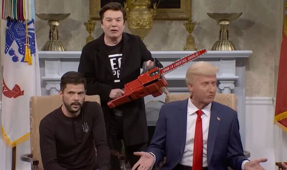 SNL slammed by MAGA over ‘disgusting' Trump-Zelensky Oval Office sketch