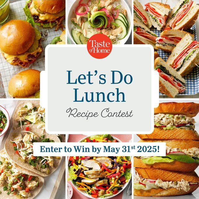 ‘Let’s Do Lunch’ Recipe Contest Announcement