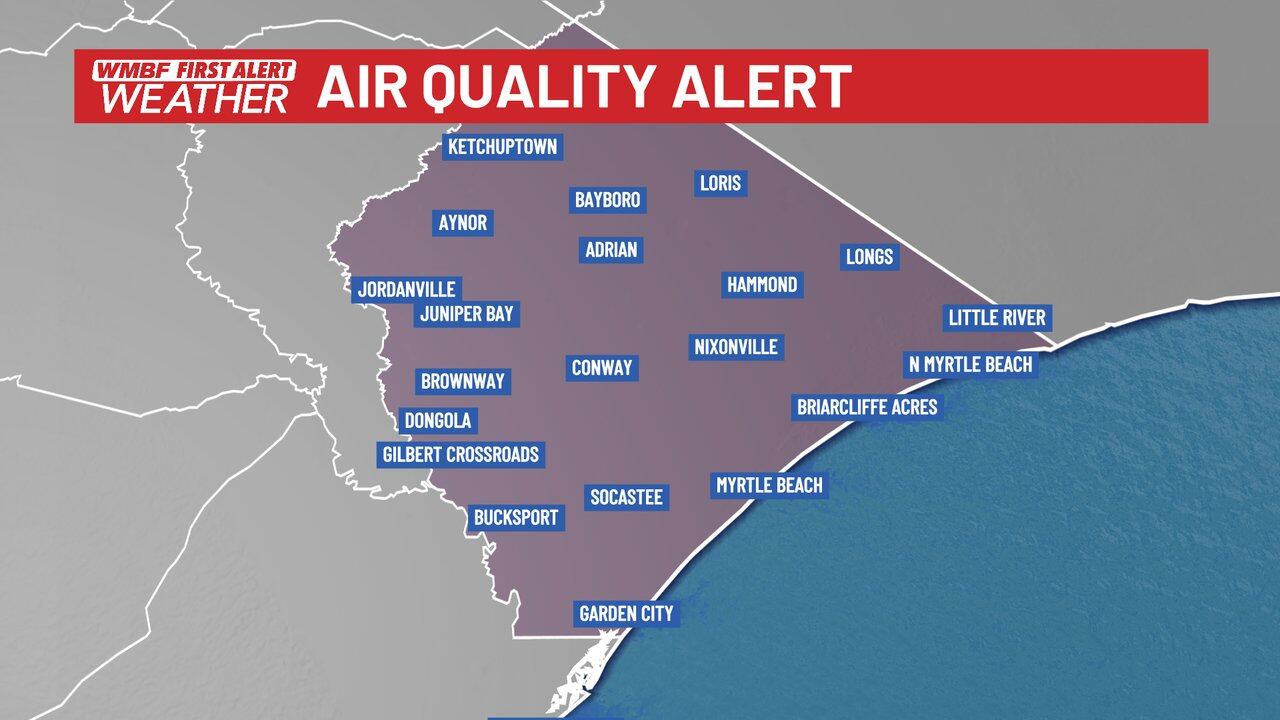 FIRST ALERT: Air Quality Alert, how to protect against smoke