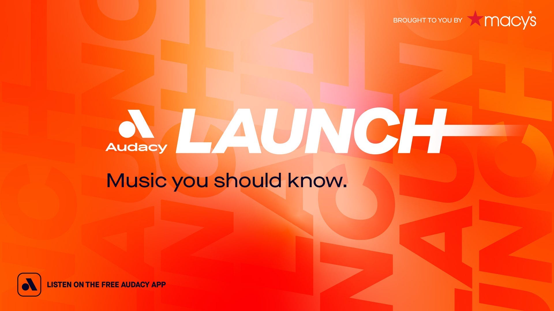 Listen to the latest in new Pop with Audacy's 'LAUNCH'