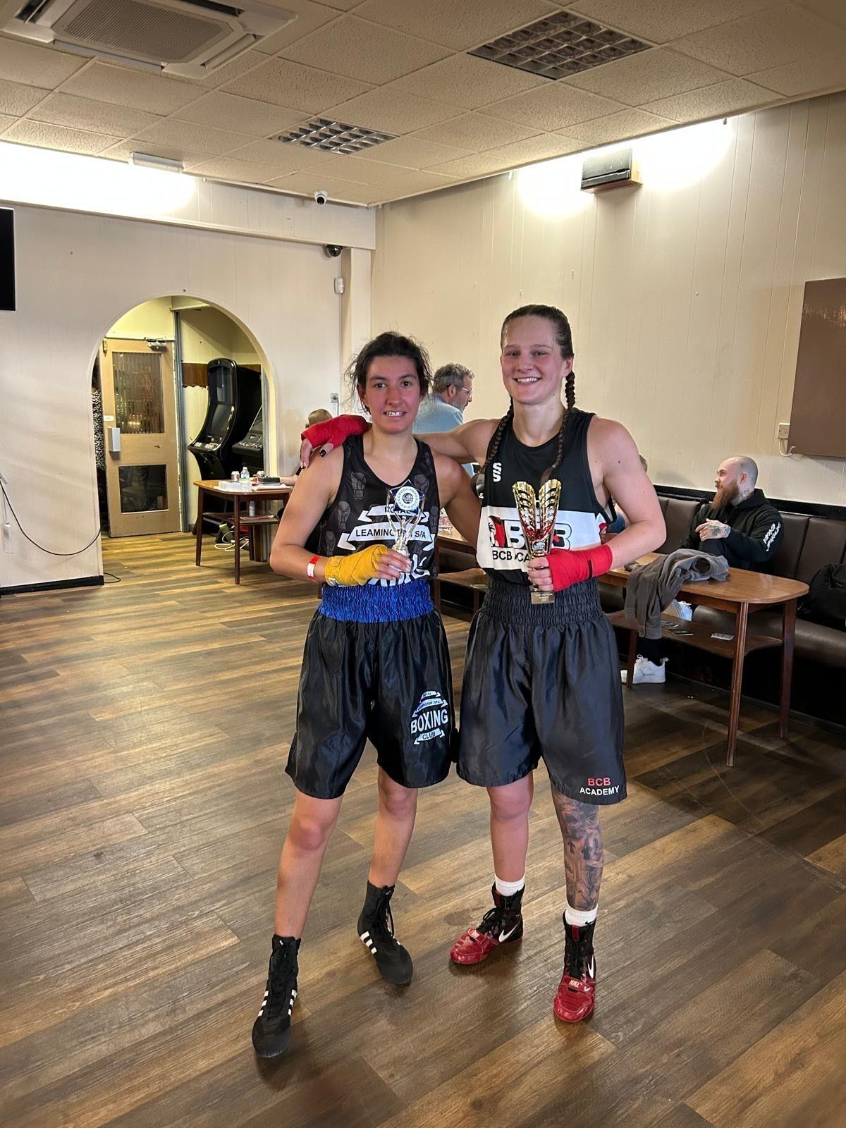 Two boxers hit the ring to compete for Royal Leamington Spa ABC