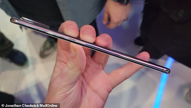 World's THINNEST smartphone is unveiled - even slimmer than a pencil