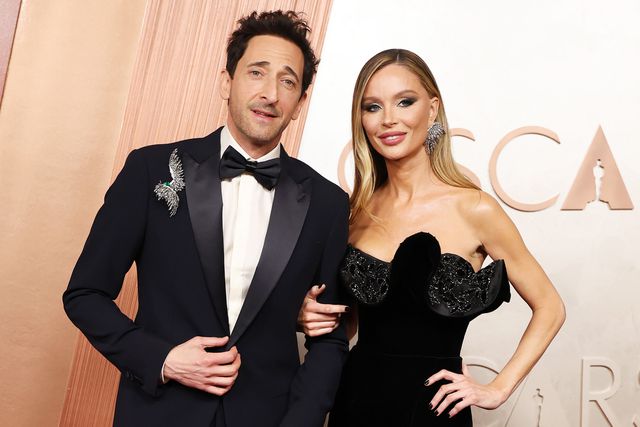 Adrien Brody explains throwing used gum at girlfriend Georgina Chapman ...