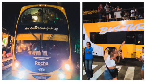 “Party bus”: ómnibus turístico de Rocha recorre las calles en carnaval ...