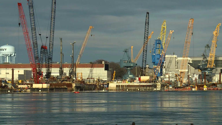 Body found in the water at Portsmouth Naval Shipyard