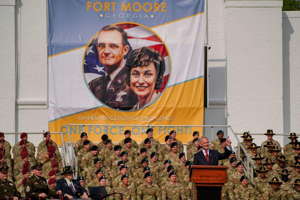 Defense Department changes Fort Moore's name back to Fort Benning