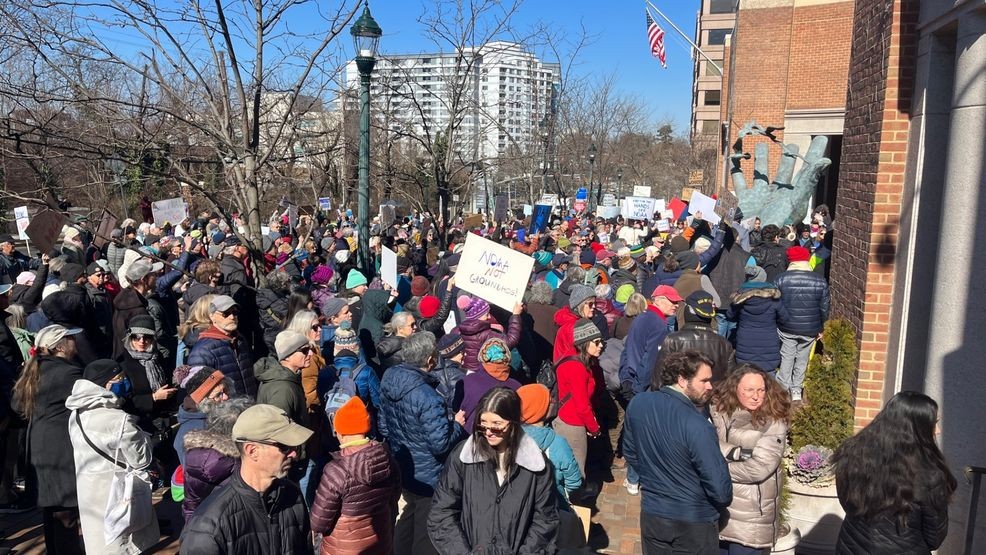 Protesters rally against NOAA layoffs as local leaders join call for action