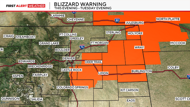 A strong winter storm will impact the mountains of Colorado, blizzard ...