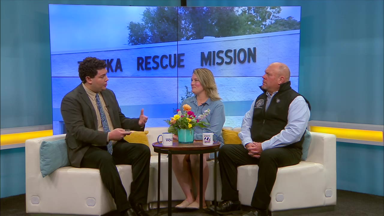 City, Topeka Rescue Mission talk homelessness