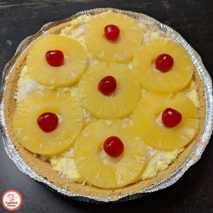 Tropical Fruit Potluck No Bake Pie – Easy & Refreshing Dessert