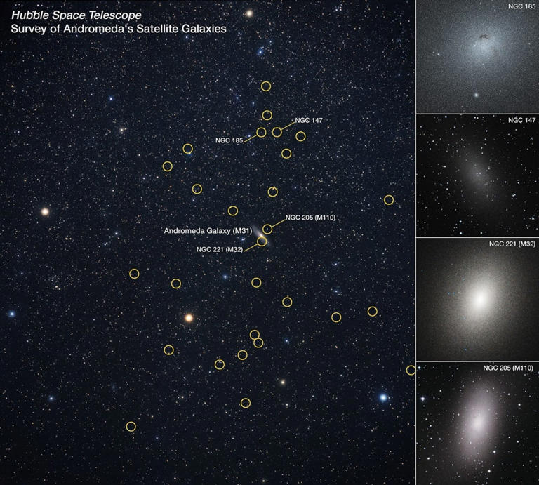 NASA’s Hubble telescope captures vivid new images of Andromeda's ...