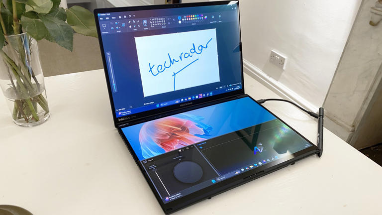 I used the dual-screen Asus Zenbook Duo (2025) as my everyday laptop ...