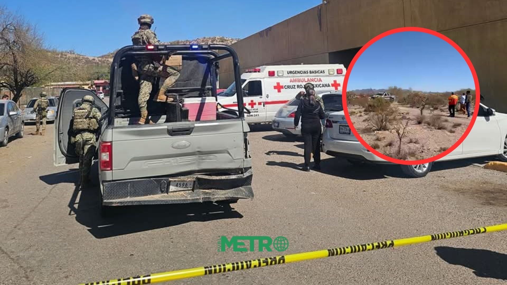 Supuesta emboscada contra Semar en Caborca, Sonora, deja varios ...