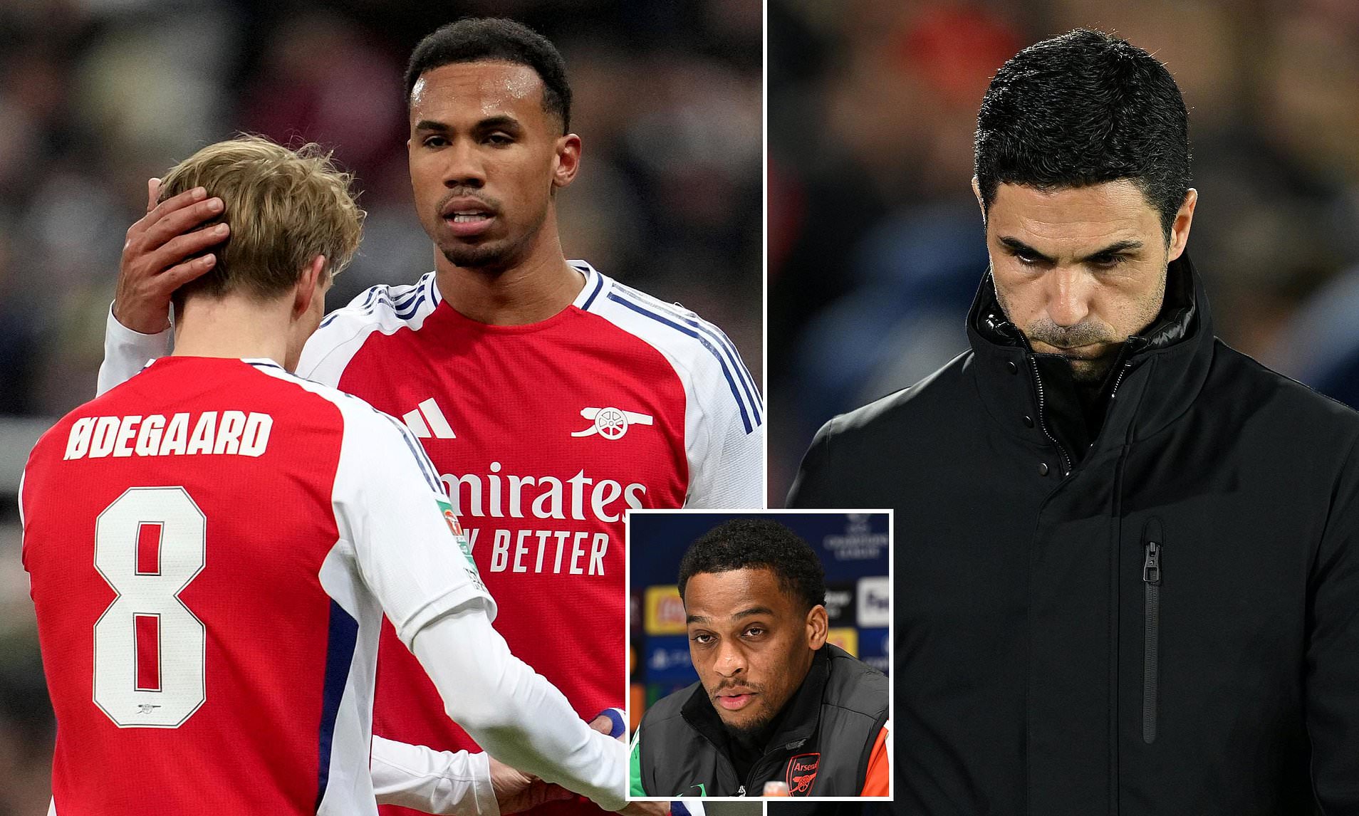 Jurrien Timber issues three-word rallying cry to his Arsenal team-mates ...