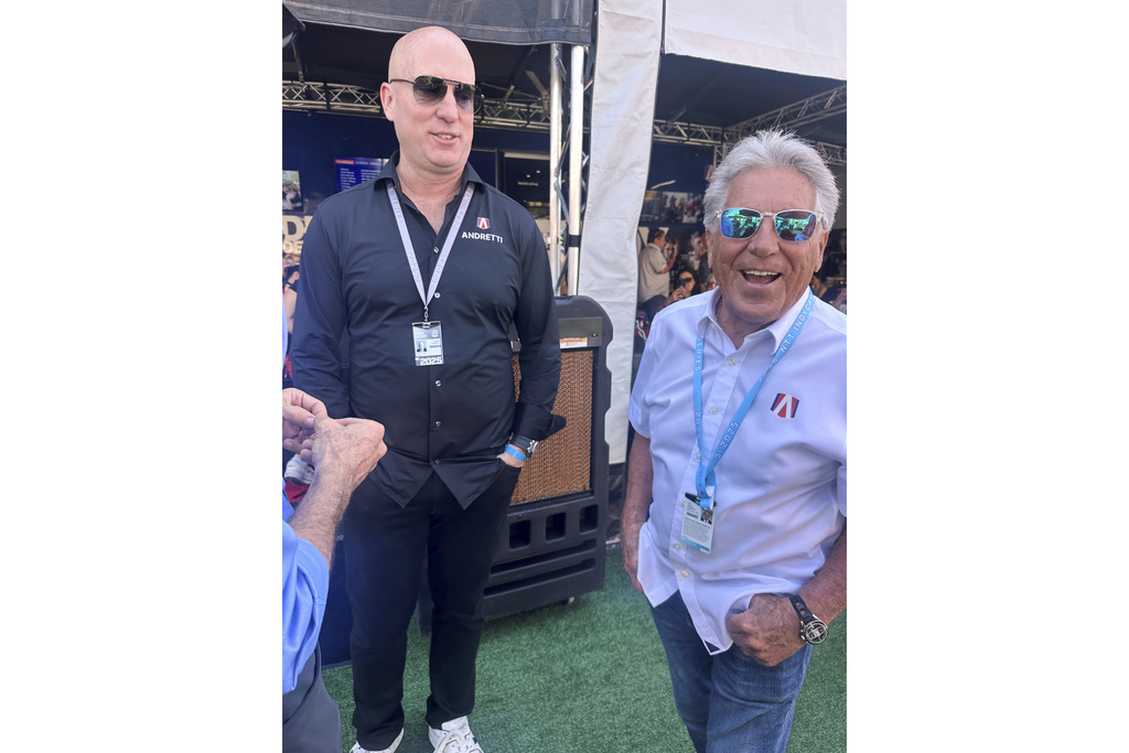 AP spent the IndyCar opener with Andretti leadership, including Jill ...