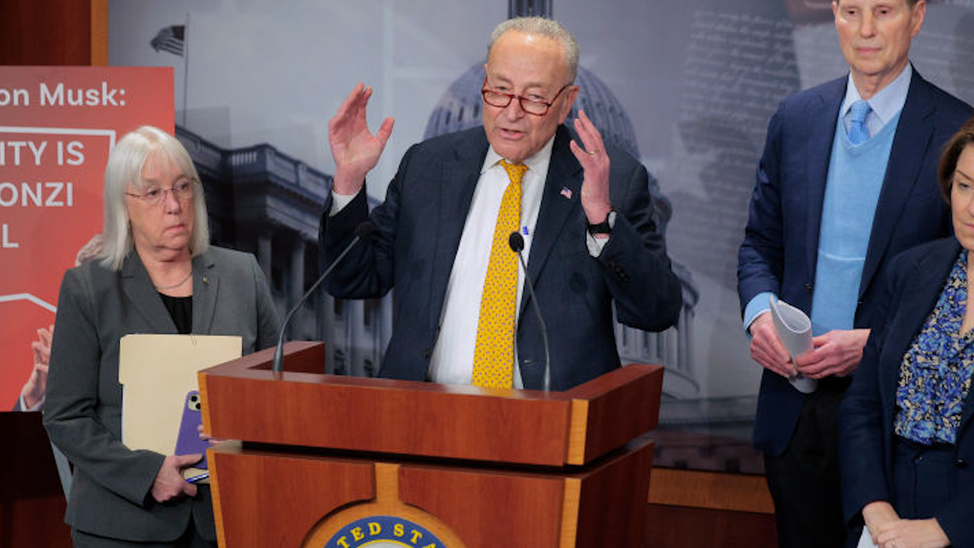 Schumer Says Social Security Is 'Under Attack' By Trump And Musk