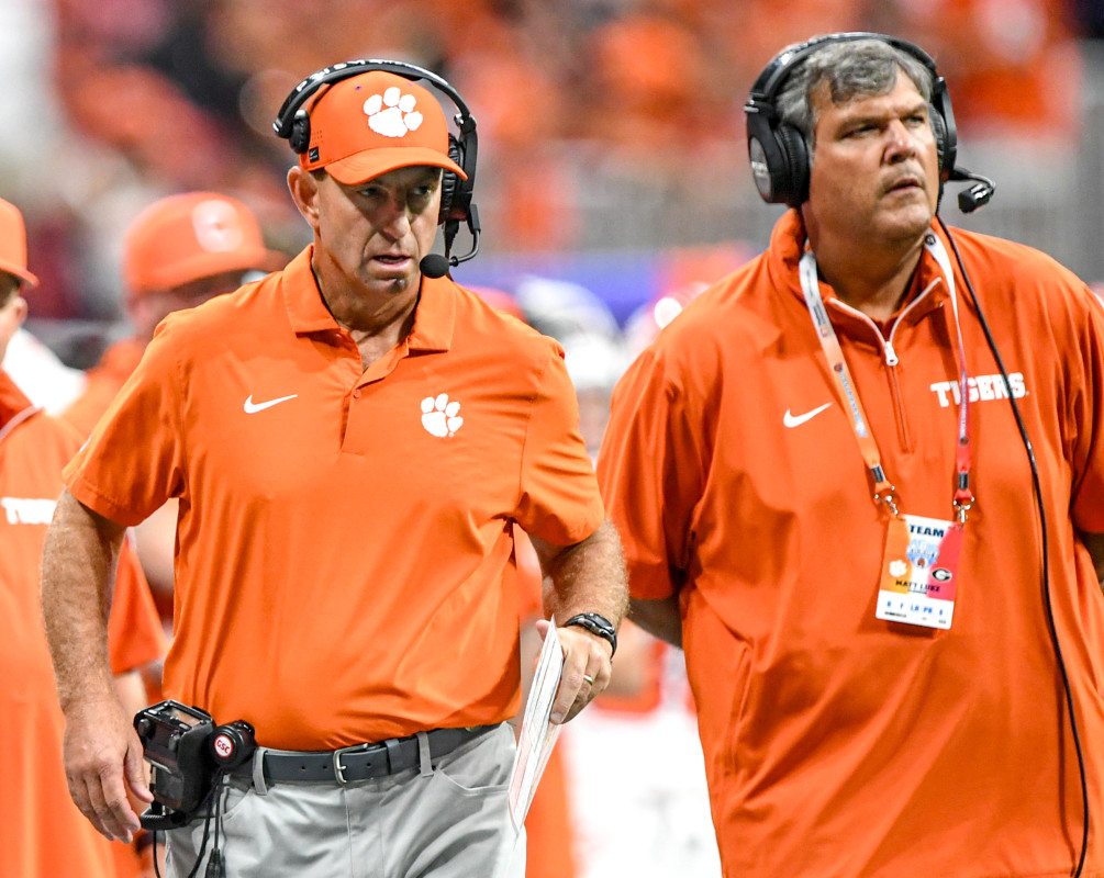 Matt Luke Is the Best Offensive Line Coach Dabo Swinney Could Have ...