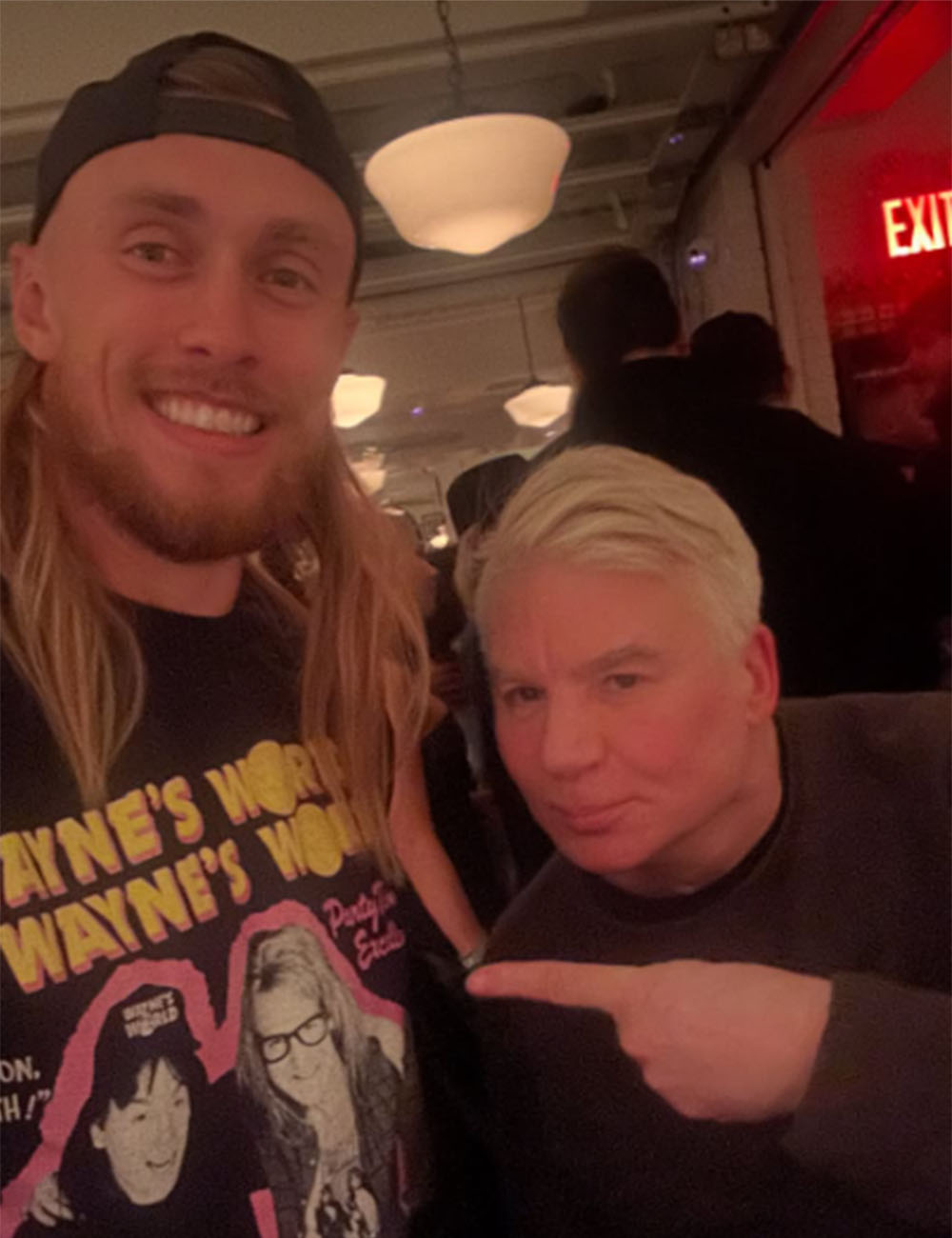 49ers’ Christian McCaffrey, George Kittle attend ‘SNL’ to watch Shane ...