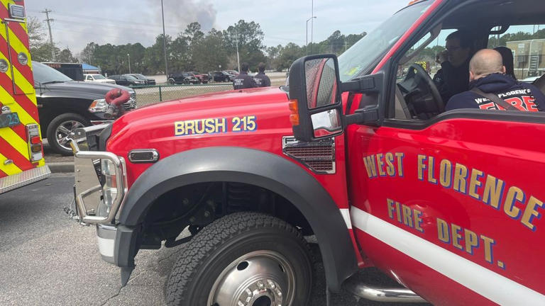 Florence units cleared from 'large, fast moving' woods fire