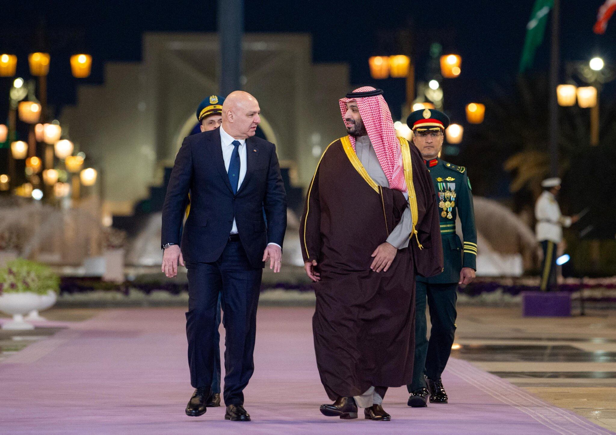 Lebanon’s President Joseph Aoun meets Saudi Crown Prince on first trip ...