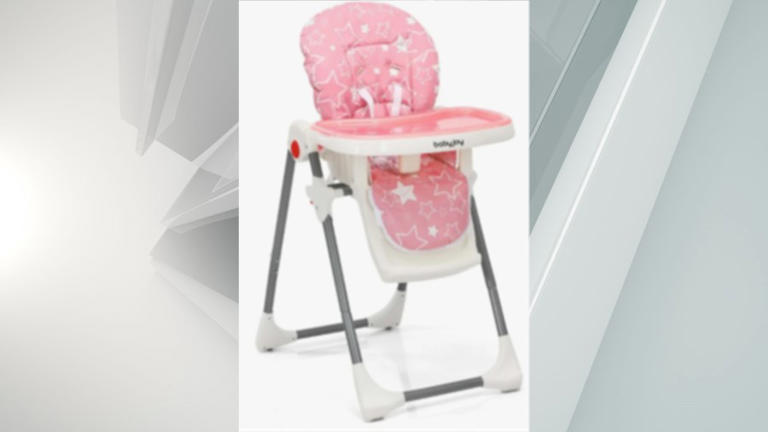 High chairs recalled due to suffocation hazard