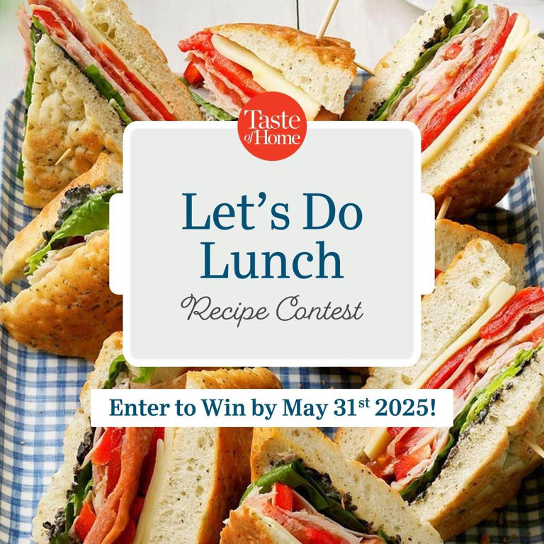 ‘Let’s Do Lunch’ Recipe Contest Announcement