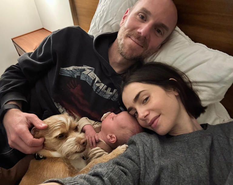 Lily Collins defended against 'vicious comments' after backlash to photo with baby