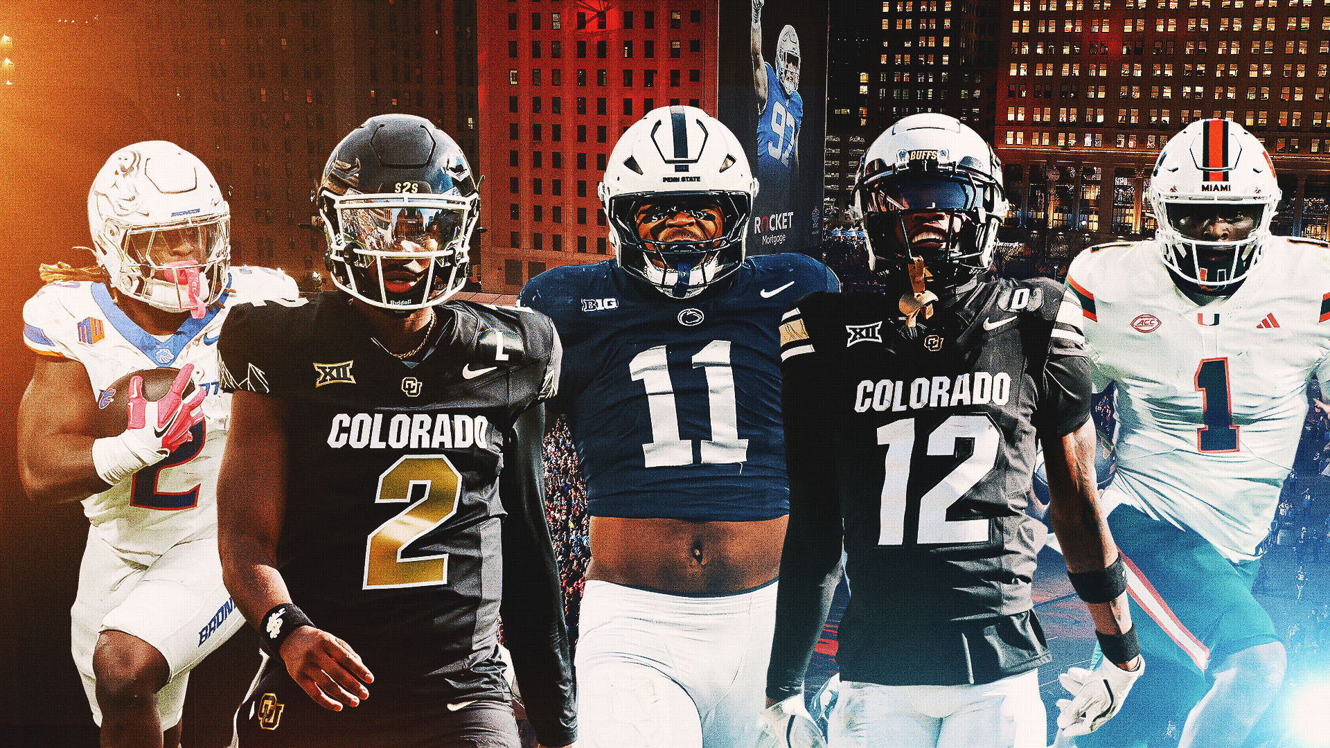 2025 NFL Draft prospect rankings: Travis Hunter leads top 101; no QBs ...